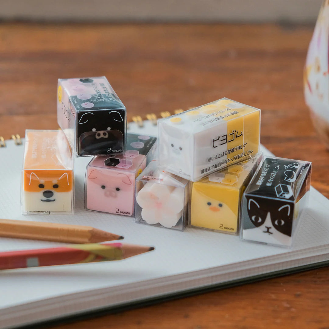 Eraser | TUXEDO CAT – The Papery